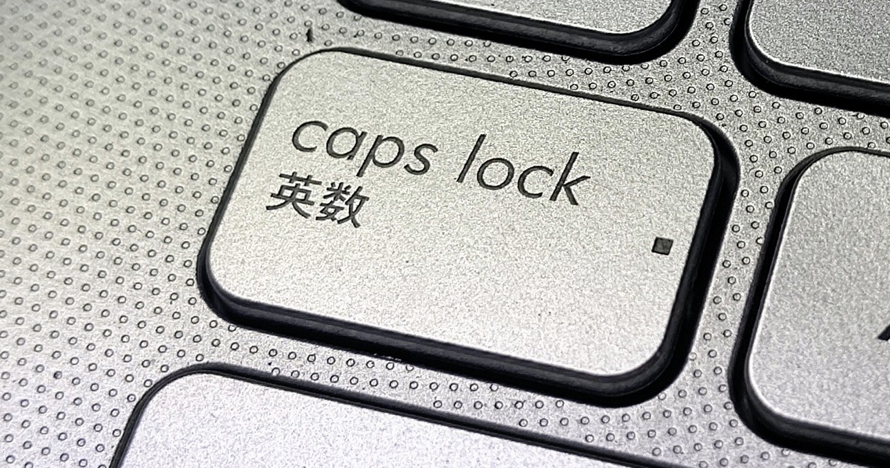 キーボード入力が大文字になる！？CapsLockが勝手にONになるときの解除方法【Windows / Mac編】 | 子供・小学生のオンラインプログラミング教室 アンズテック